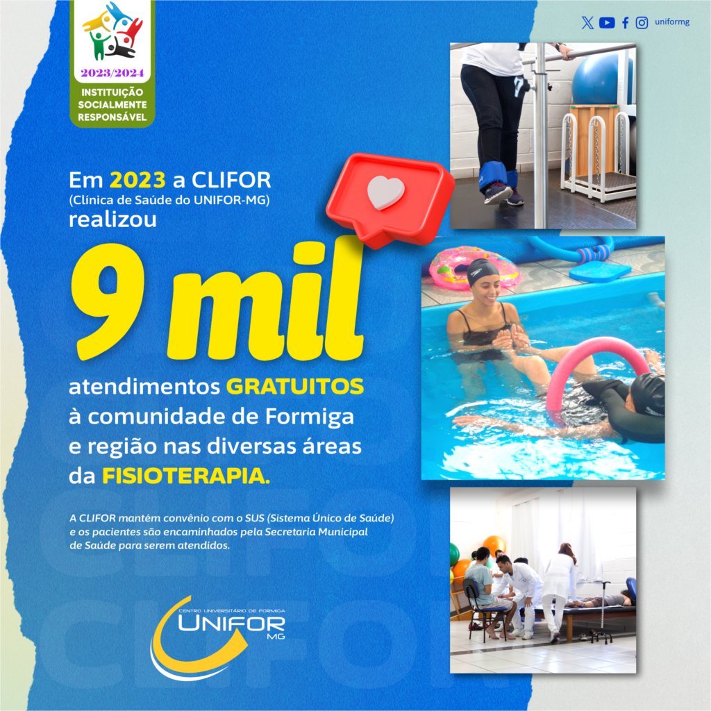 CLIFOR REALIZOU MAIS DE 9.000 ATENDIMENTOS EM 2023 - UNIFOR-MG